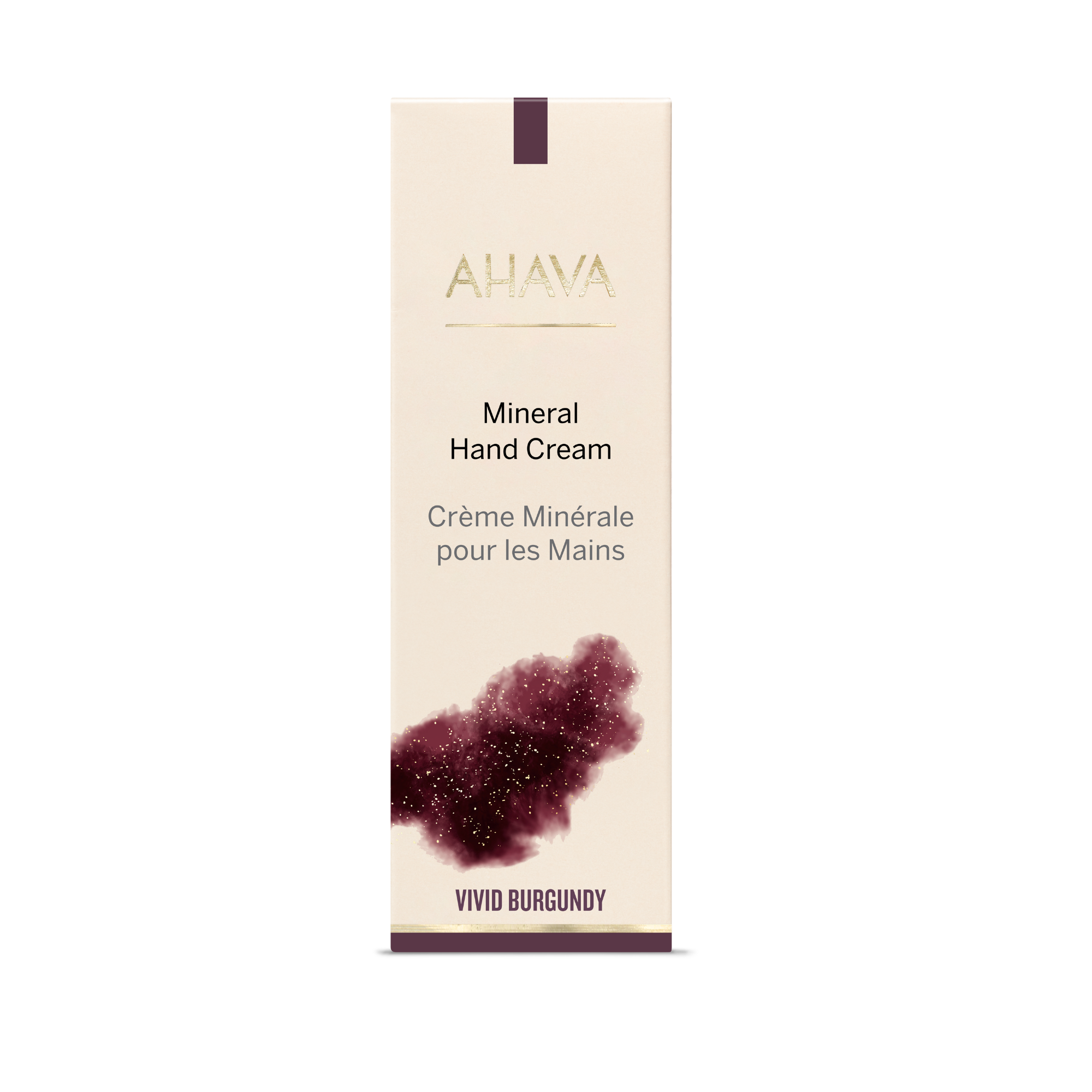 AHAVA® Dead Sea Mineral Hand Cream - VIVID BURGUNDY – AHAVA USA